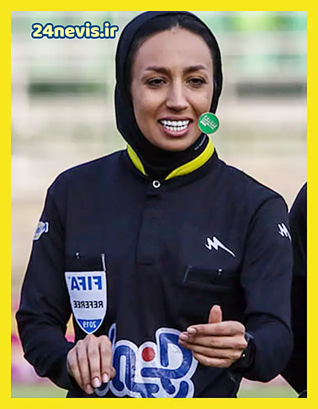 بیوگرافی مهسا قربانی داور فوتبال و همسرش +ماجرای مهاجرت و عکس - 24 نویس